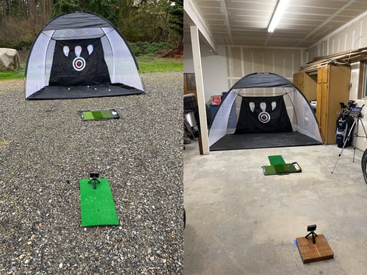 Home Golf Simulator On A Budget - A DIY How-To - Carl's Place