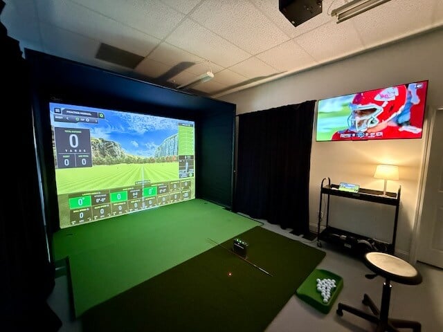 Golf Simulator Room - Design Ideas - Carl's Place