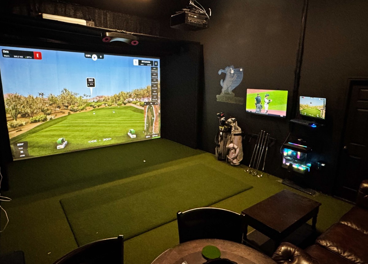 Golf Simulator Room - Design Ideas - Carl's Place