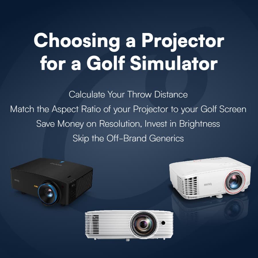 Choosing a Golf Simulator Projector - Carl's Place