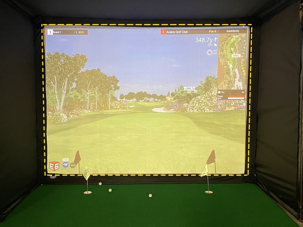 Choosing a Golf Simulator Projector - Carl's Place