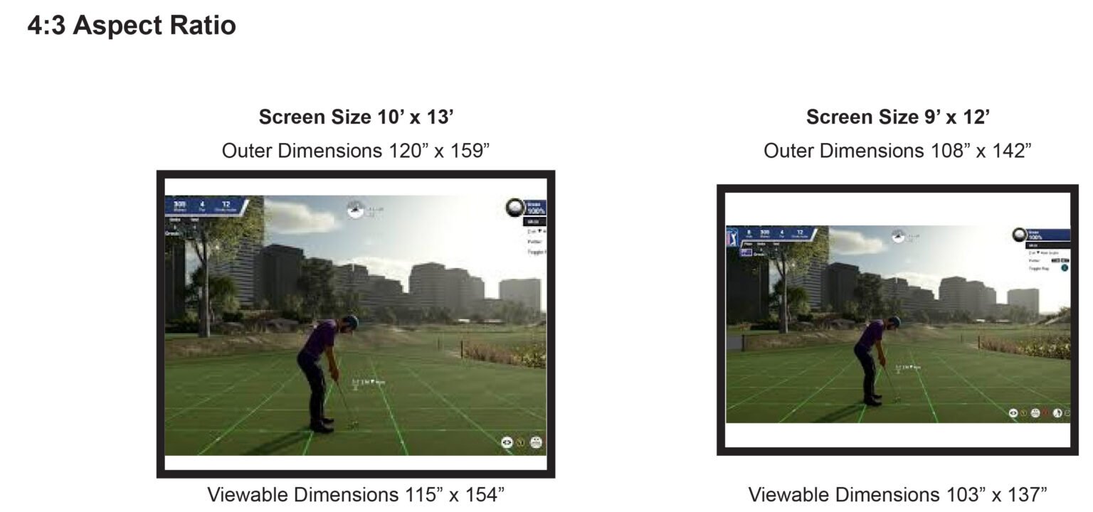 How to Choose the Best Golf Simulator Enclosure Size - Carl's Place